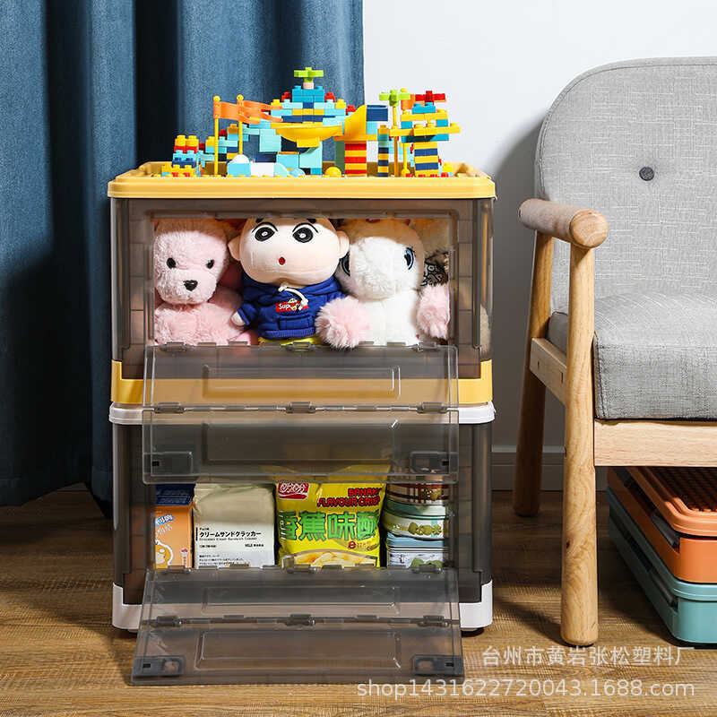 38 LEGO Box With Wheels, Toy Blocks, Organized Storage Box, Folding ...