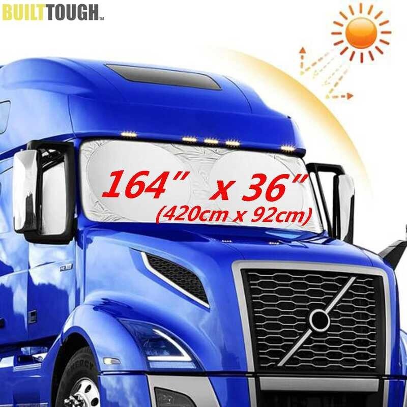 Sa 1Pc Para Freightliner Voo Semi Truck RV Motorhome Sun Shade Front ...