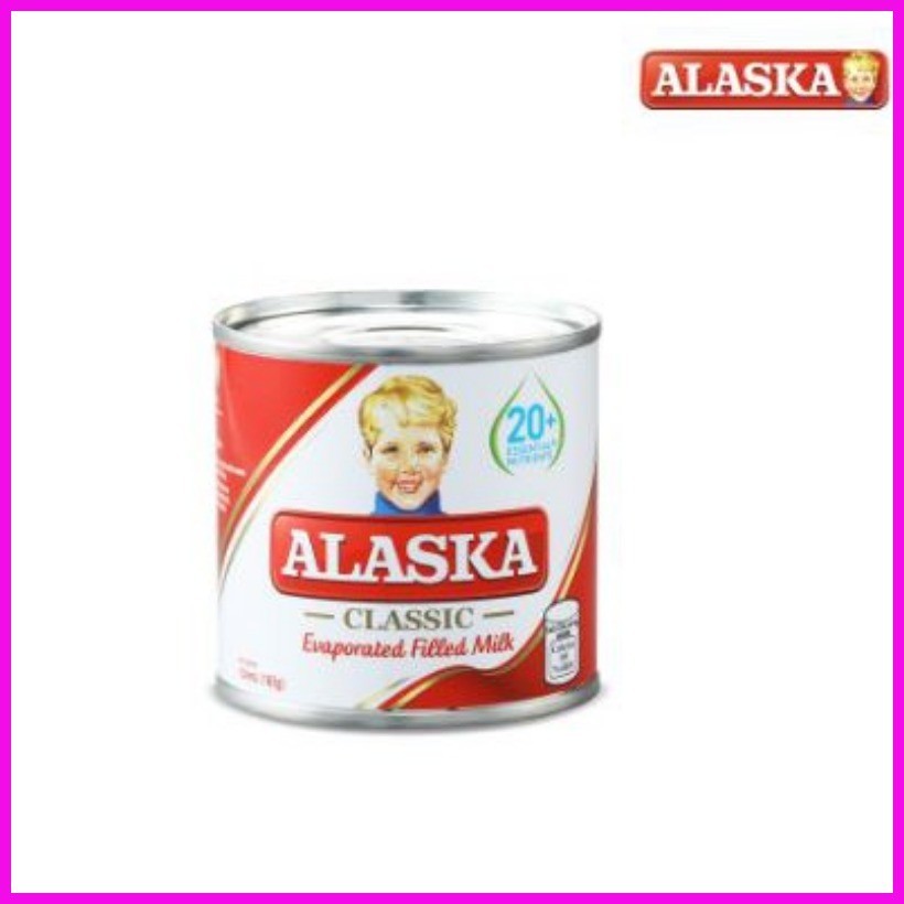 ALASKA CLASSIC EVAPORATED Filled Milk 154ml | Inigo's | Shopee Philippines