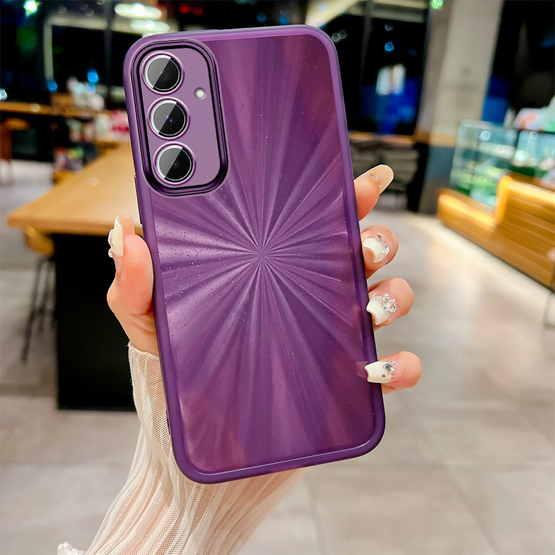 Gradient Laser Aurora Phone Case for Samsung Galaxy A55 A35 A25 A15 5G A54 A34 5G A24 A14 4G ...