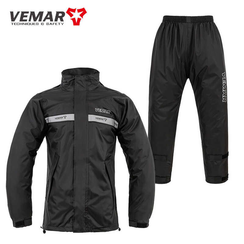 Raincoat Rider Light Motorcycle Riding Rain Coat Suits Waterproof Split ...
