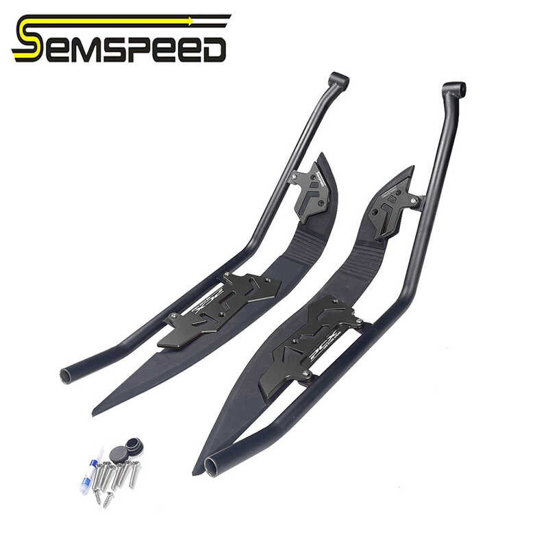 LY Motorcycle Front Footpeg Footrests Crash Bar Guard Protector For ...