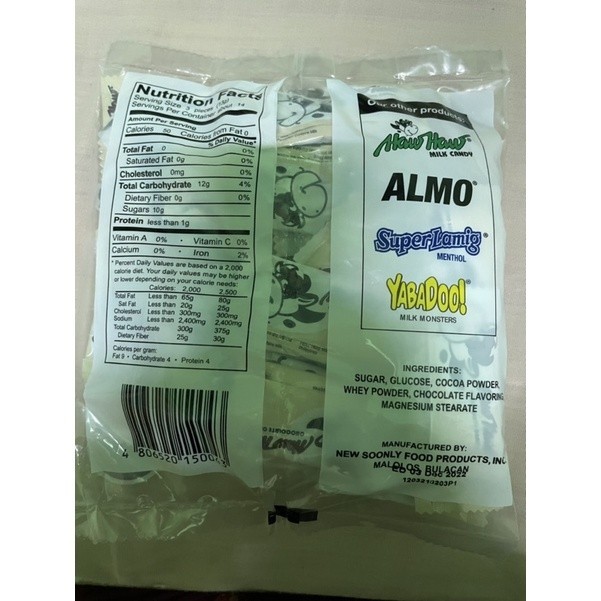 § Haw Haw Milk/ Chocolate Candy, approximately 40 pcs per pack | Shopee ...