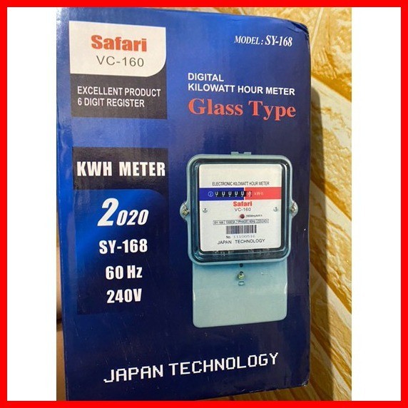 Safari Electric Submeter 2020 Series Original SY-168 Sub meter (per pc ... Safari Electric Submeter 2020 Series Original SY-168 Sub meter (per pc ...