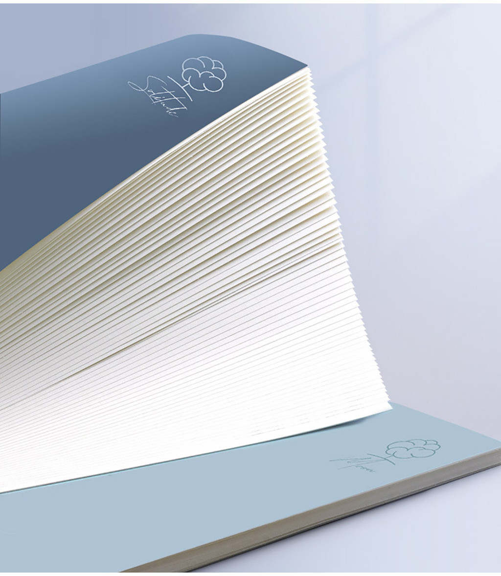 4pcs A5 60 Sheets Double Coil Design Notebook Simple Art Style Spiral ...