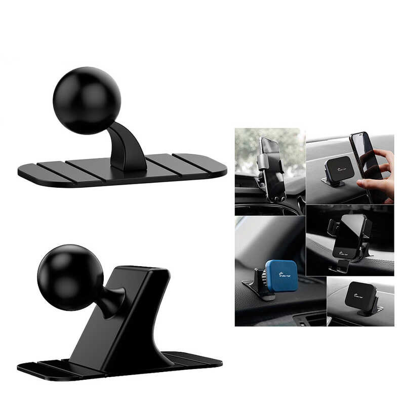 Universal Phone Holder Dashboard Suction Base 17mm Ball Head Mobile ...