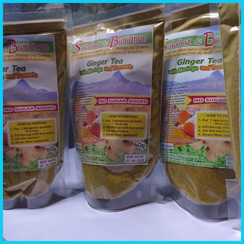 ¤ Salabat de Bukinon UNSWEETENED /NO SUGAR (Ginger Tea with Mornings ...