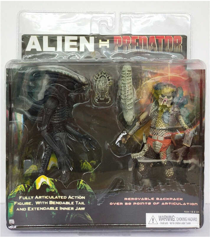 Classic Alien Vs Predator Xenomorph Action Figure Collectible Model Toy ...