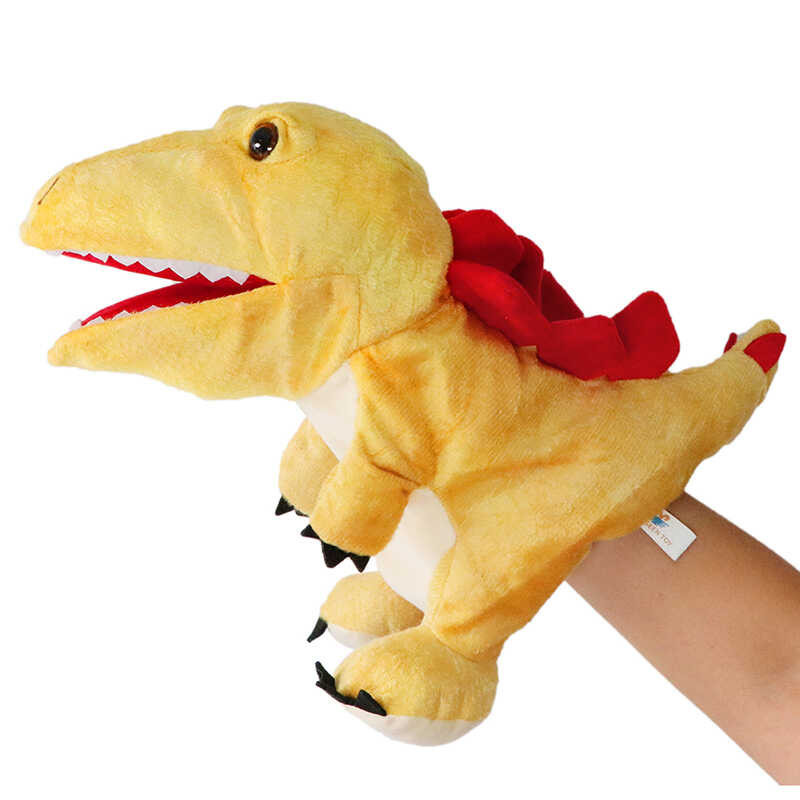 Dinosaur Puppet Plush Mga Paraan Sa Kindergarten Pagpapakita Control ...