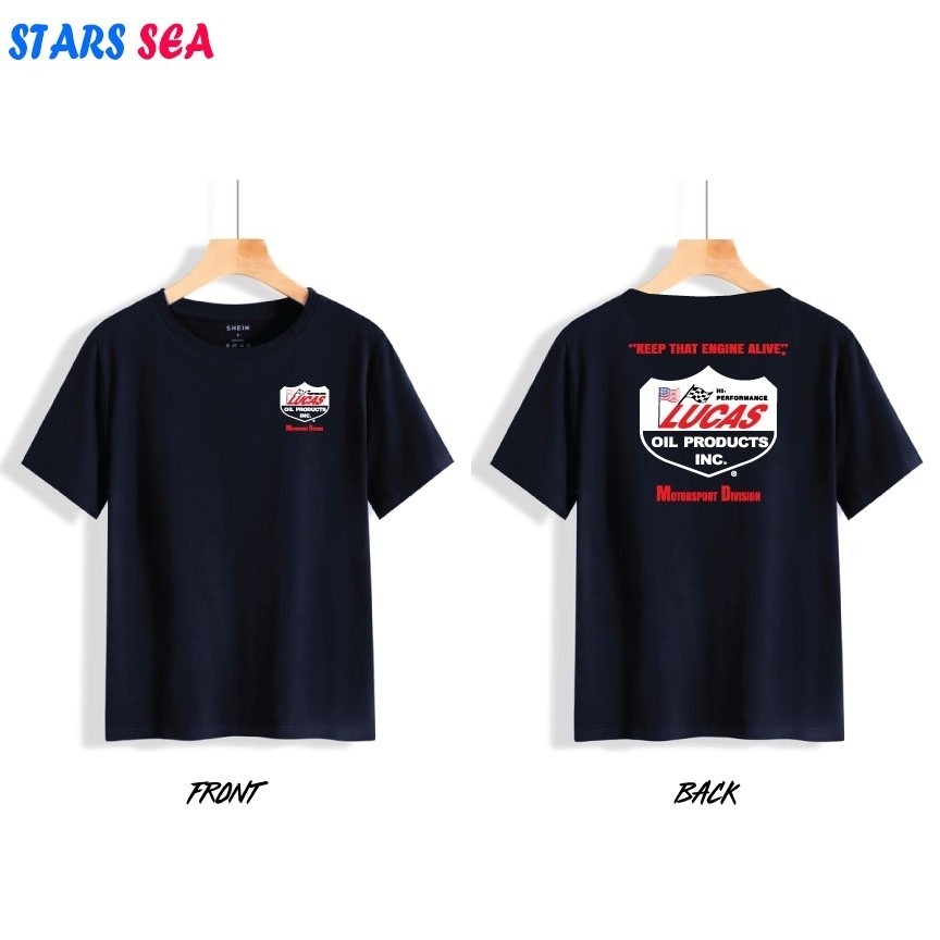 Lucas Oil Motor Premium Quality Adult T Shirt Lucas Oil Esr Motor ...