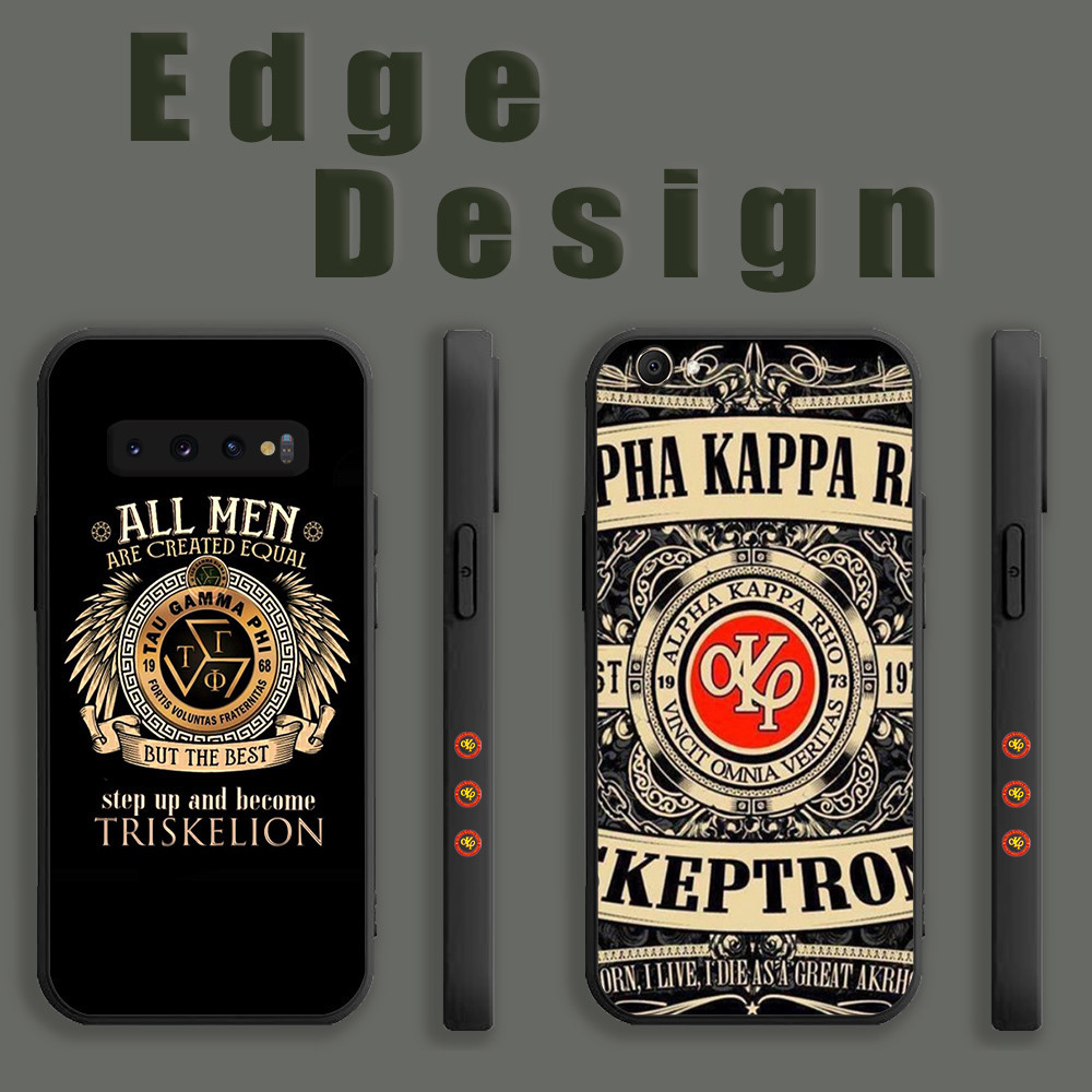 Casing For ITEL A60 A60S A70 S23 P55 P40 4G 5G Tau Gamma Phi Triskelion ...