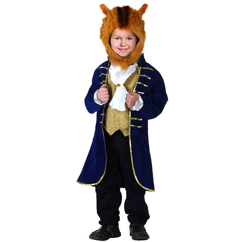 Beauty and Beast Children's Fairy Tale Cartoon Characters Cosplay ...