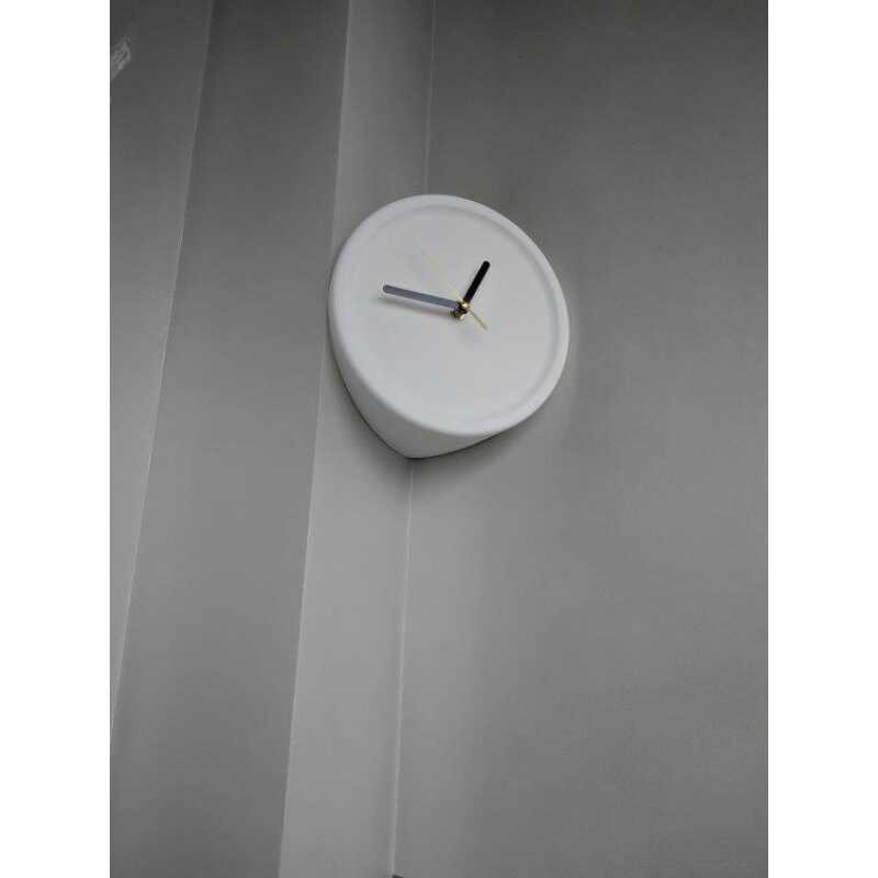 Non perforated wall corner clock, inner corner clock, hanging clock ...