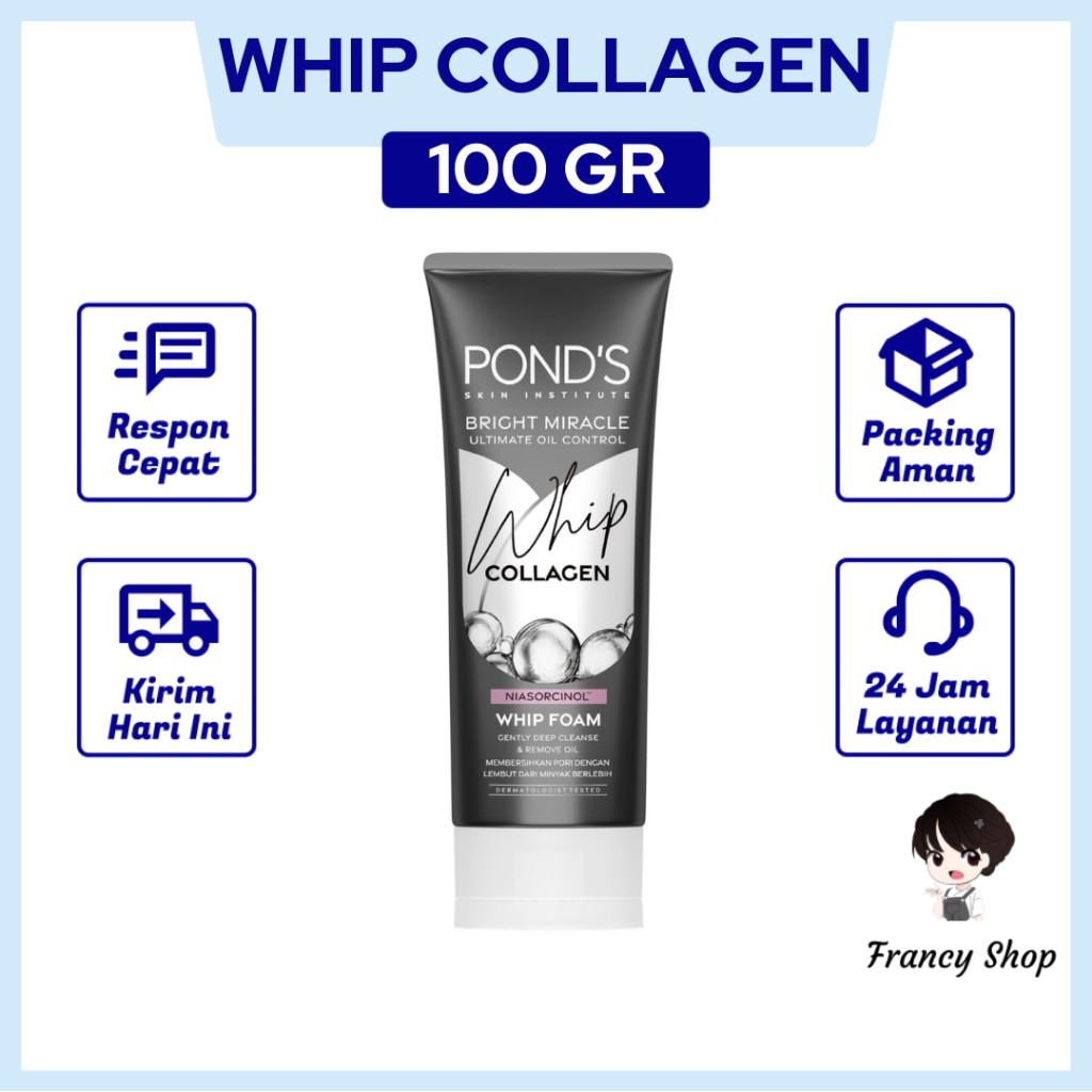 in stock Ponds Pure Bright Serum Whip Foam Facial Wash Soap 100gr ...