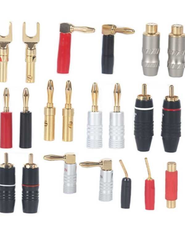 Speaker junction box, banana head terminal, power amplifier, RCA lotus ...