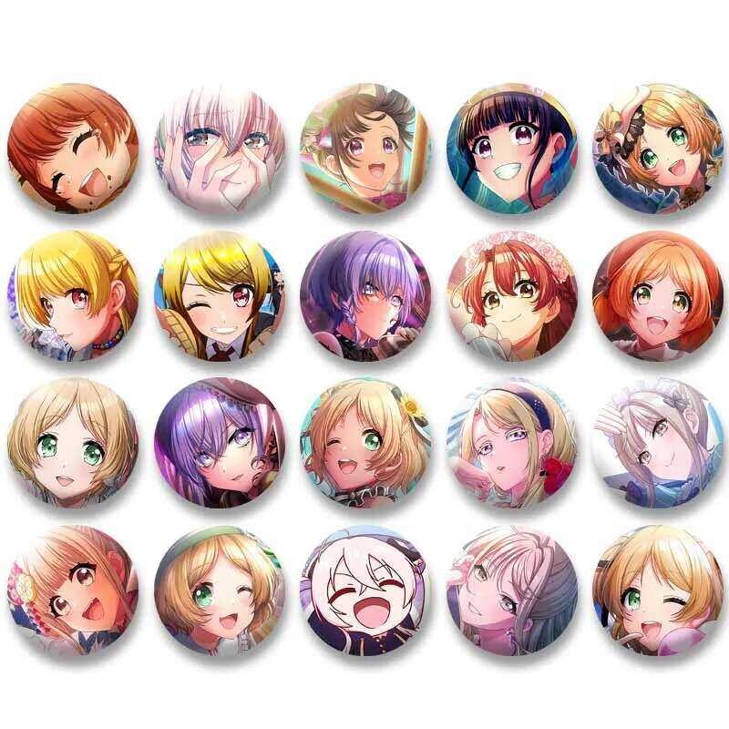 D4DJ Game Peripheral Soft Button Pins Rei Togetsu Muni Ohnaruto Michiru ...