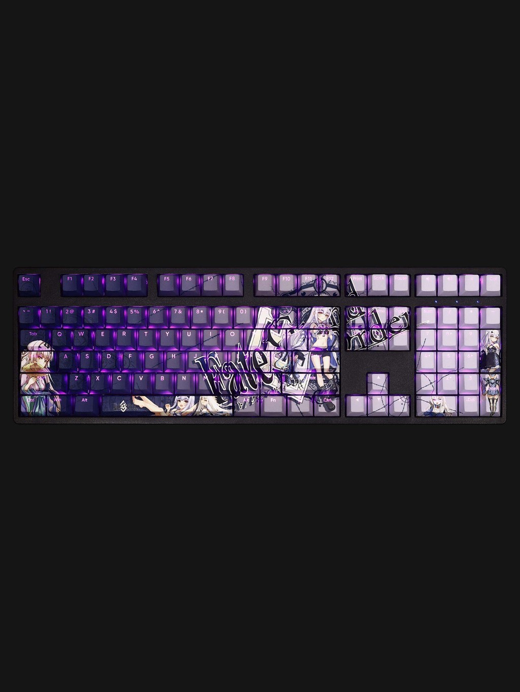 New Keycap Personality FGO Yaolan Translucent PBT Thermal Sublimation ...