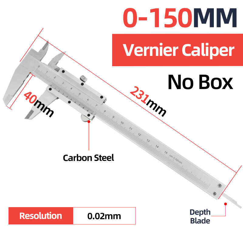 유 Vernier Caliper Professional Pachymeter Carpentry Tools Measuring ...