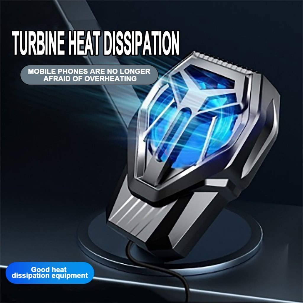 Mobile Phone Cooler Wireless Gaming Radiator Cooling Fan For Phone ...