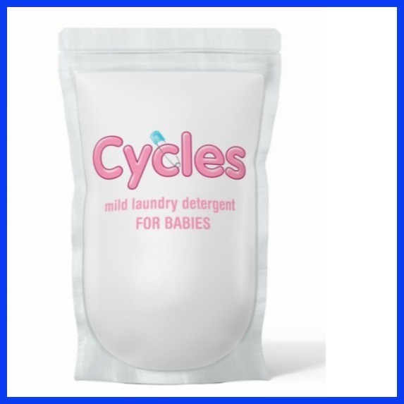 ∈ ♀ Cycles Baby Laundry Powder Detergent - Hypoallergenic for Babys ...