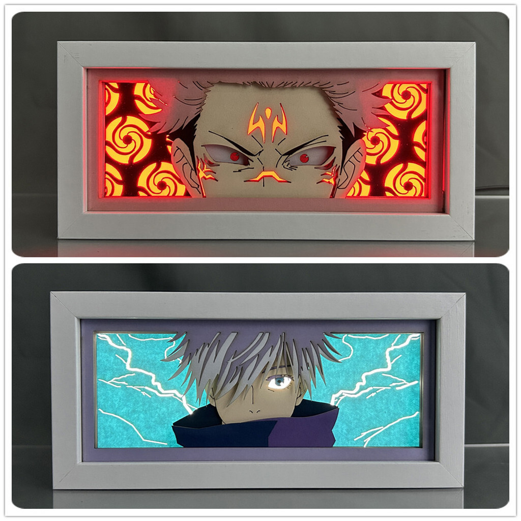 Led Light Box Jujutsu Kaisen Bedside Lamp Manga Birthday Gift for ...
