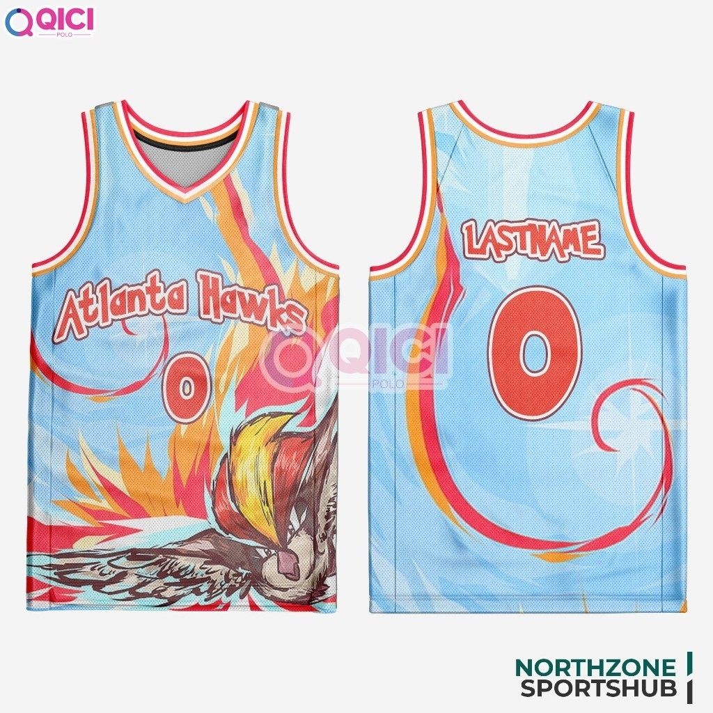 NBA Pokemon Atlanta Hawks Basketball Concept Jersey Full Sublimation ...