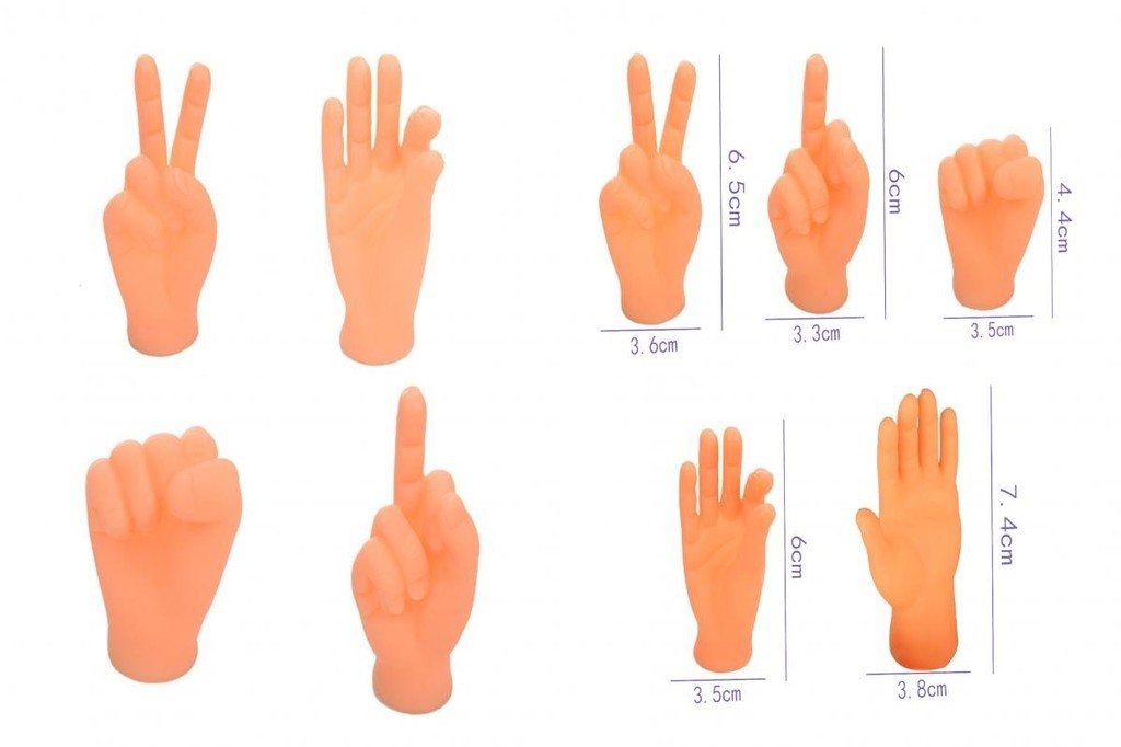 Vip Finger Puppets for Kids Realistic Finger Puppets 6 Pack Cute Finger ...