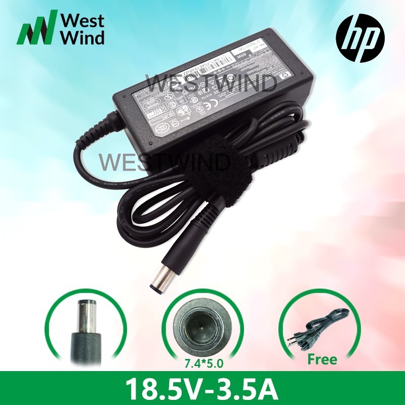 ♟ HP Compaq Laptop Charger 18.5V 3.5A for Elitebook 740 G1 G2 750 G1 G2 ...