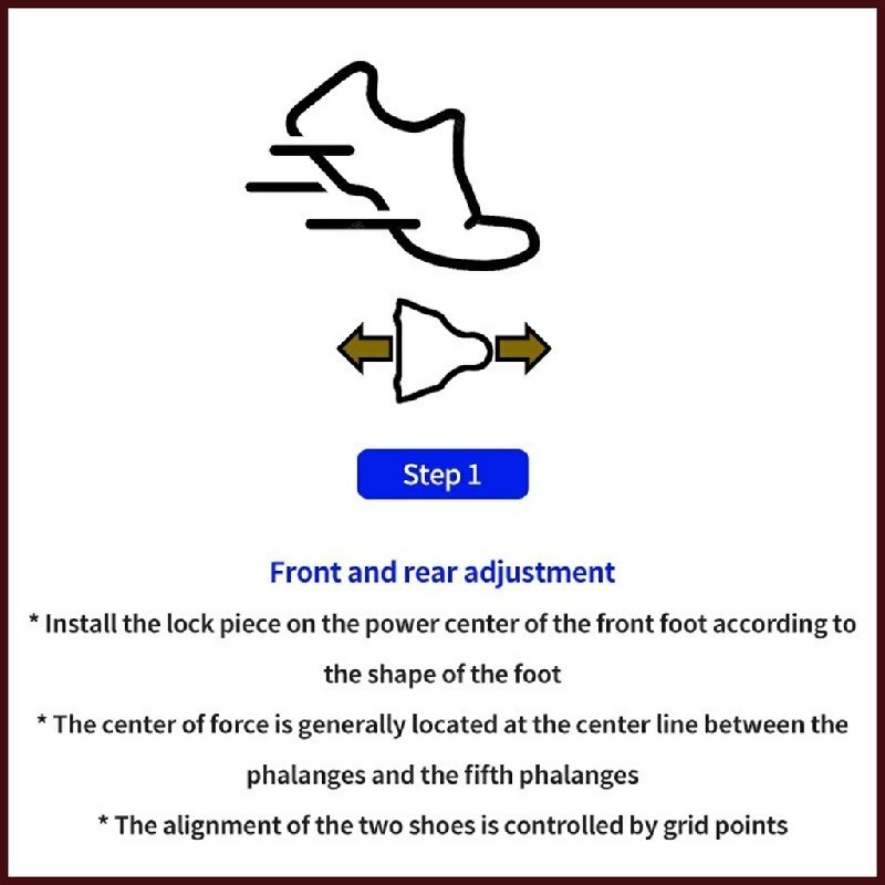 MTB Cleat Position Adjuster Self-locking Pedal Cleat Installation ...