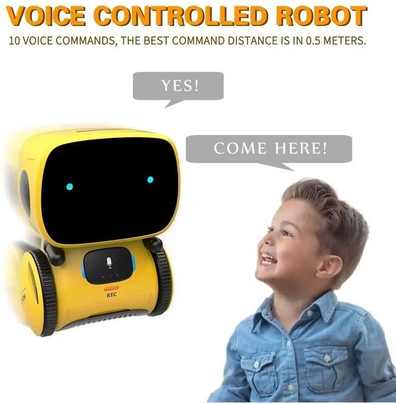 Toy Gift Interactive Newest Type Smart Robots 3 Languages Versions ...