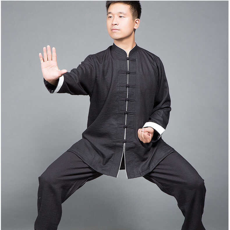 Chun Linen Wing Tang Suits Martial Arts Kungfu Uniforms Traditional ...