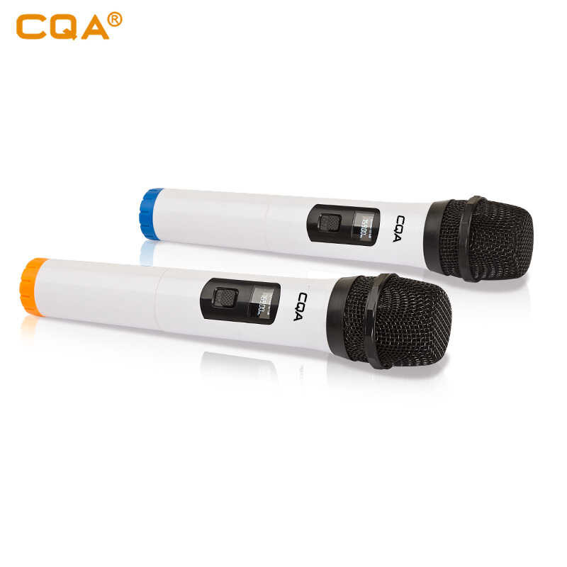 CQA UHF Long Range Wireless Ktv Magic Sing Along Karaoke Microphone For ...