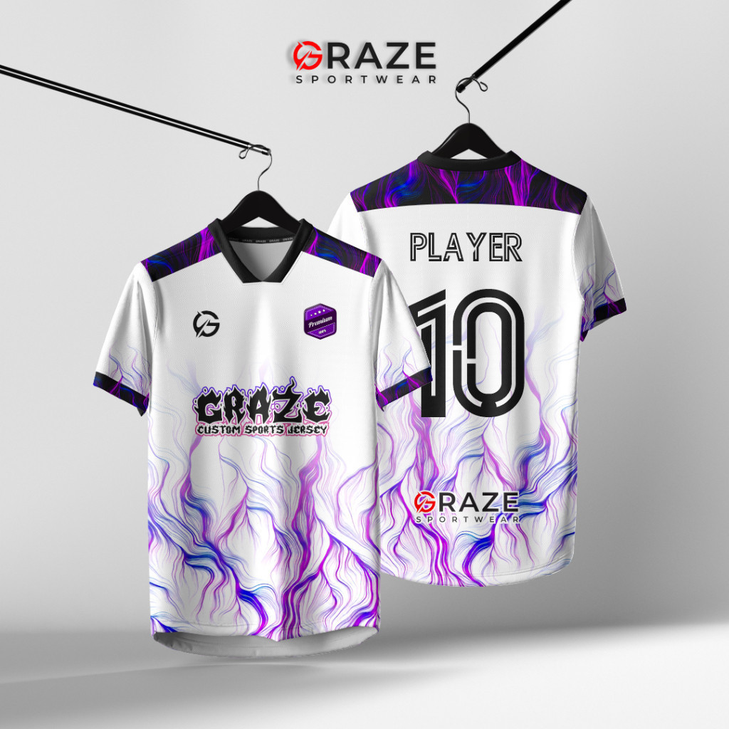 (READY STORK) Jersey Custom Name 2024 New Football Jersey Design men's ...
