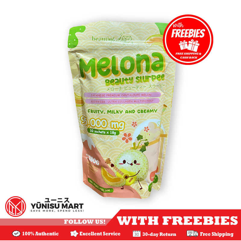 COD Melona Beauty (MELON FLAVOR) Slurpee Beautie Factory Collagen Japan ...