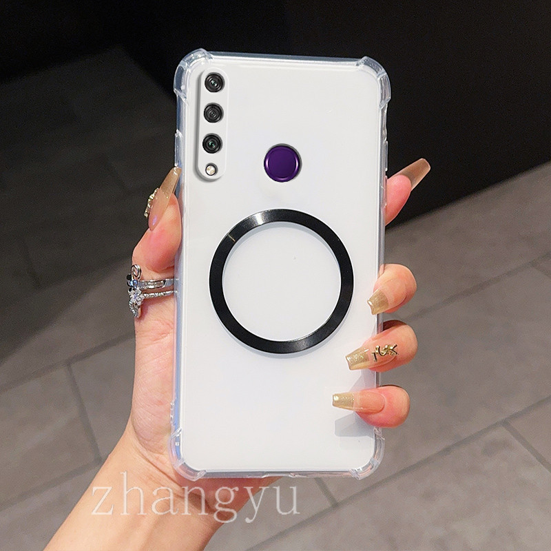 Casing Huawei Y6P y9 prime 2019 y9s Phone Case Magnetic Transparent ...