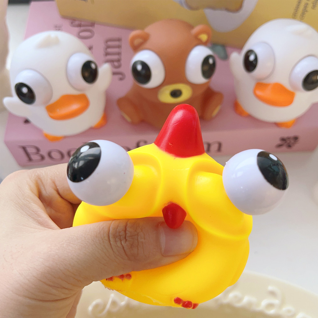 Creative Pop Up Sensory Toy - Explosive Eye Chick Duck Decompression ...