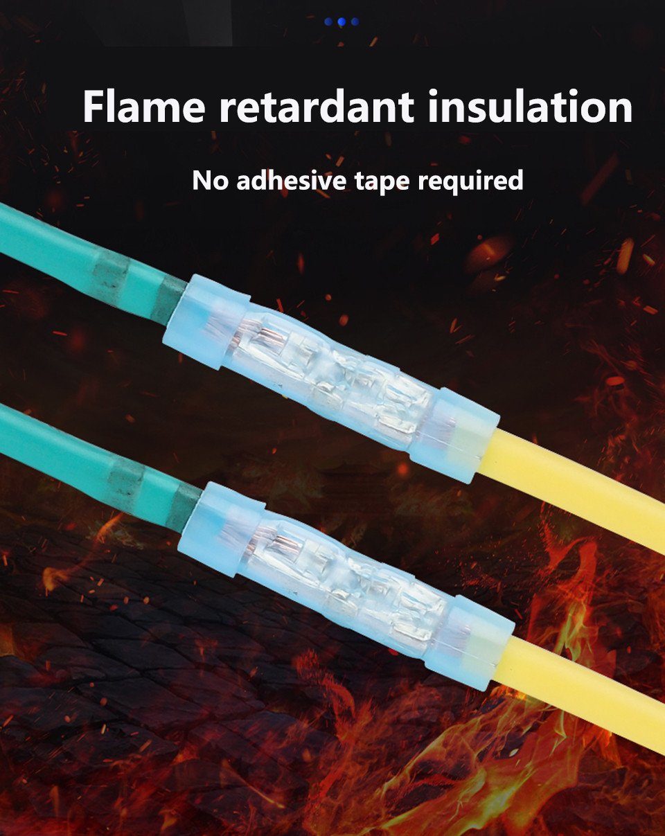 Nylon Insulated Terminal BNFY electricity Wire middle Butt Terminal ...