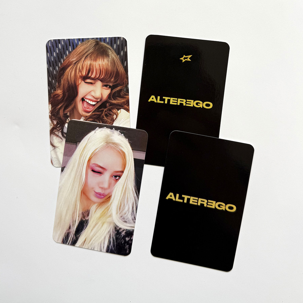 Kpop Idol LISA Album ALTER EGO Photocards | Shopee Philippines