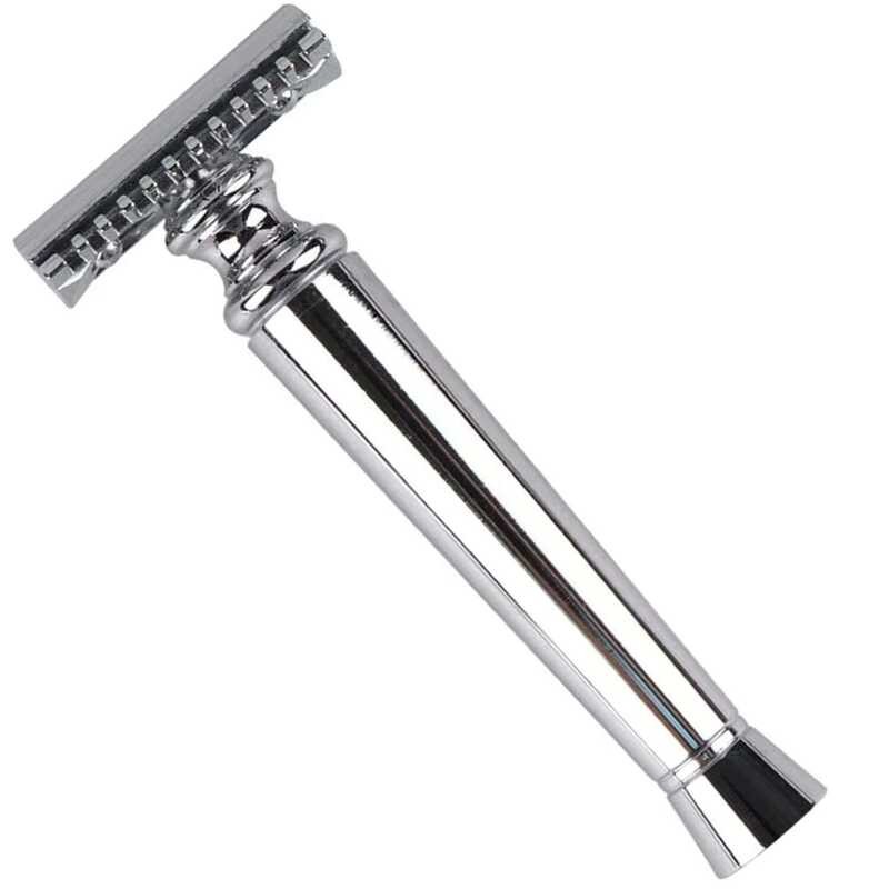 New Shaving Safety Razor, Removable Double Edge Safety Razor Barber ...