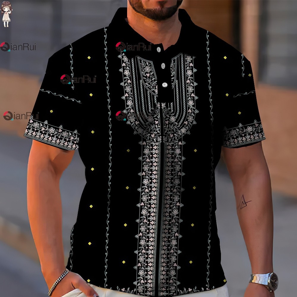 Philippine Ethnic/Tribal Inspired Polo-shirt-Men's Style | Shopee ...