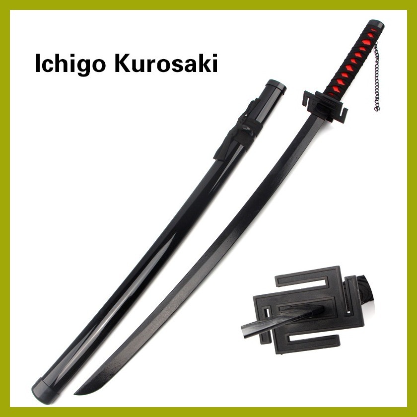 ↙ Anime Dog Bleach Ichigo Kurosaki Bankai Sword Anime Kanata Cosplay ...