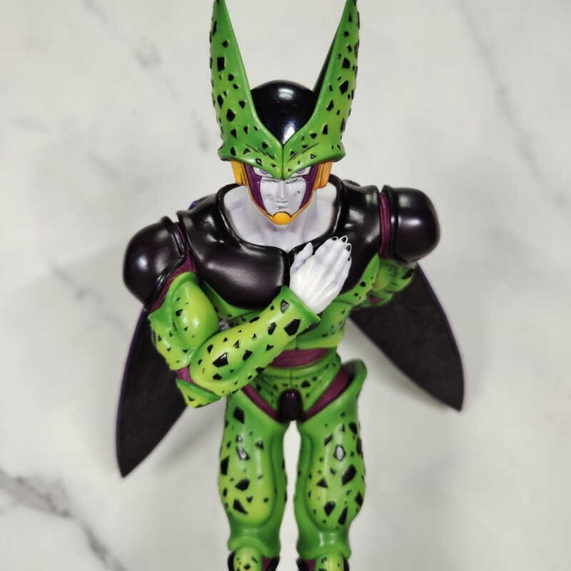 mu bows and bends down to pay respects, Dragon Ball anime scenery figs ...
