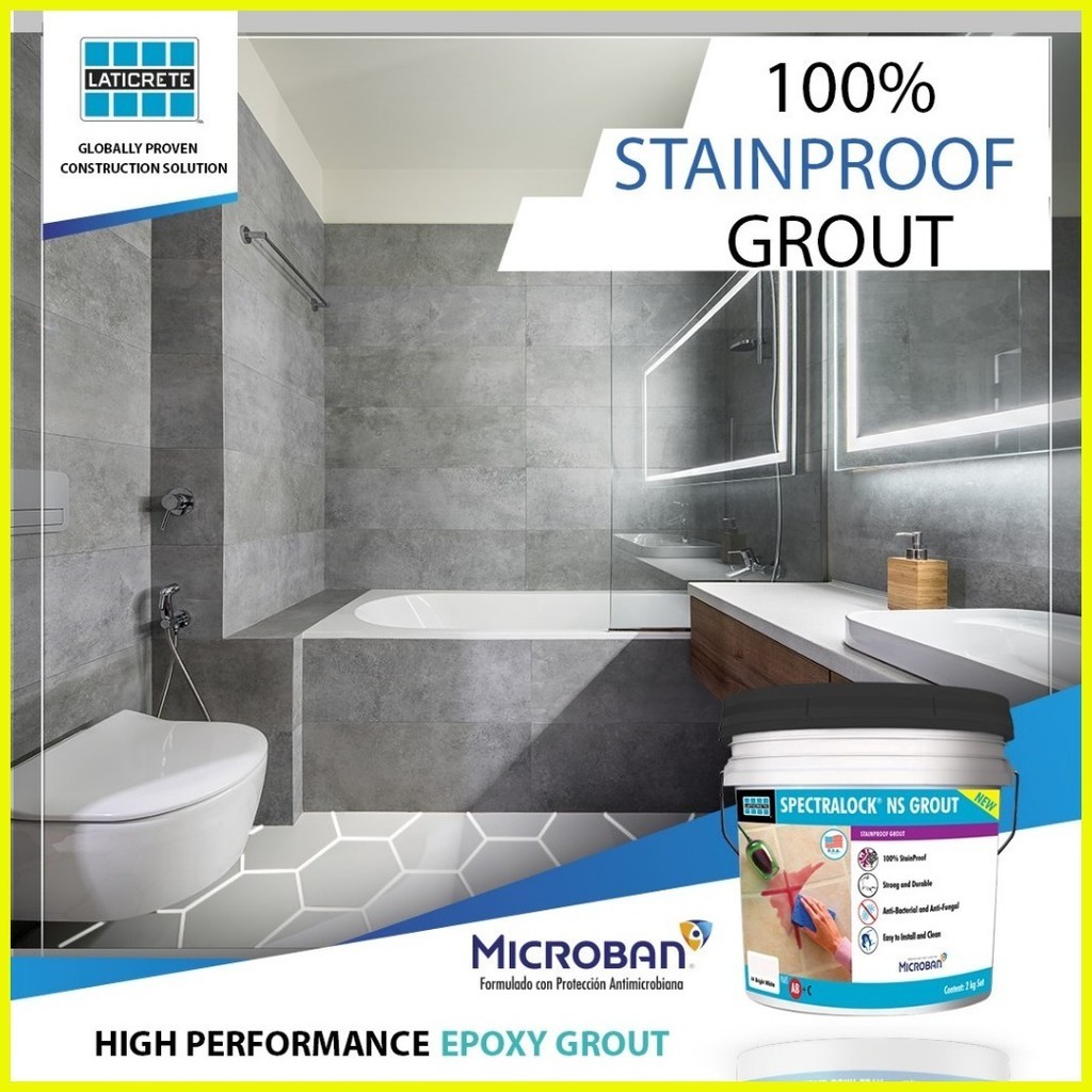 LATICRETE® SPECTRALOCK® NS High Performance Epoxy Grout (2kg) | Shopee Philippines