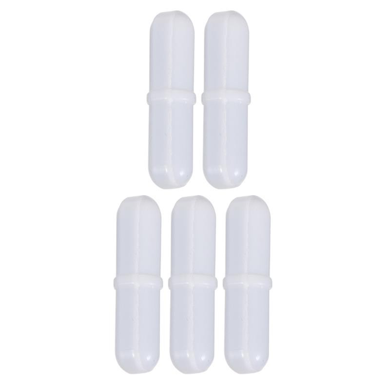 5 Pcs Laboratory Magnetic Bar Cylindrical Magnetic Stirrer Rod Magnetic ...