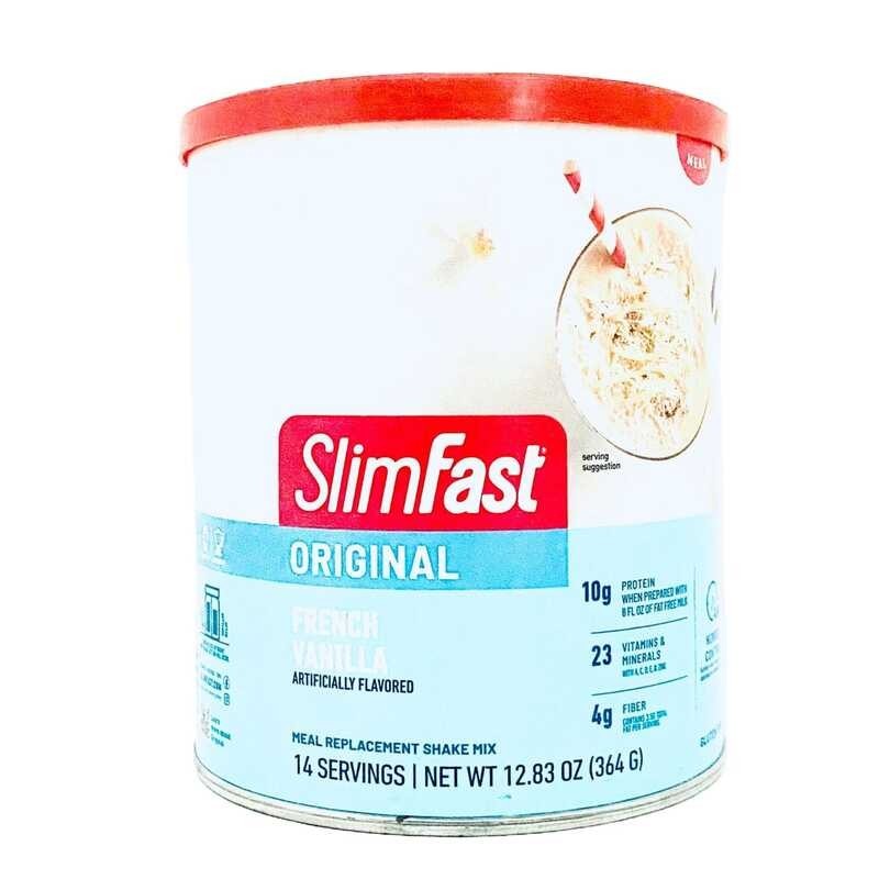 Slimfast Orihinal na Pranses Vanilla 12.83oz (364G) | Shopee Philippines