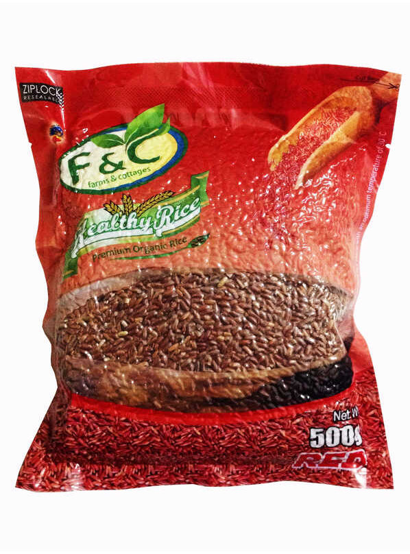 SA pagbebenta:Farms & Cottages Premium Organic Red RICE 500g (Pilipinas ...