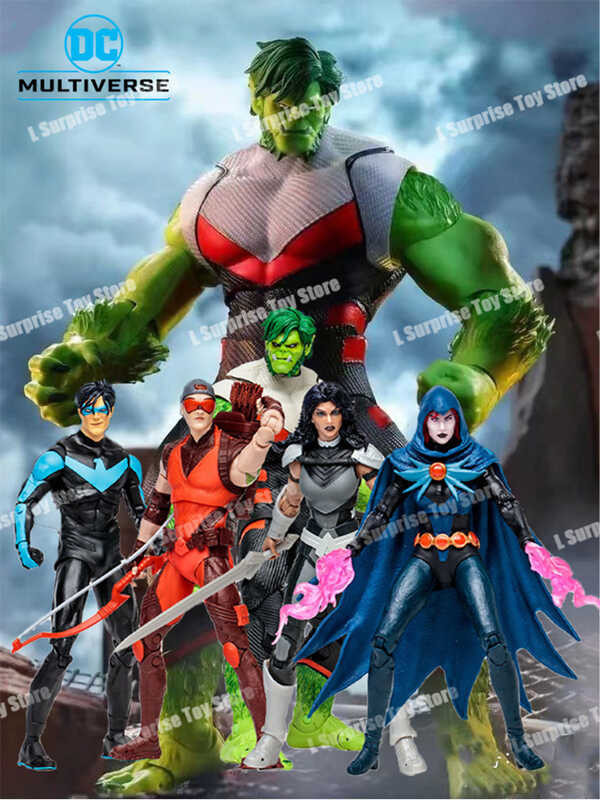 [Sa Stock] Mcfarlane Toys DC Multiverse Beast Boy Teen Titans Nightwing ...