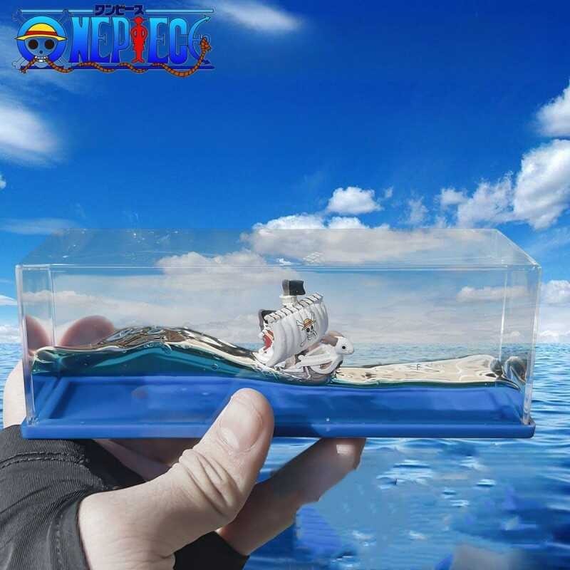 Fluid Drift 3D Bottle Thousand Sunny Ship Going Merry One Piece ...