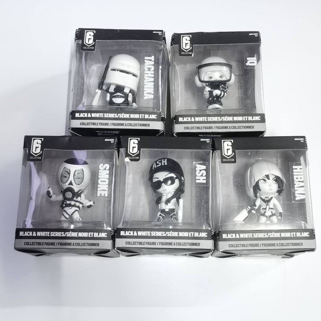 Rainbow No. 6 R6 Q Version Doll Figure Game Merchandise S1IQ Toy Model ...