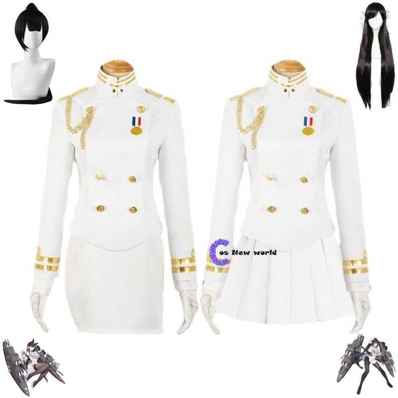 Atago Ijn Takao Cosplay Costume Anime Game Azur Lane Halloween Top ...